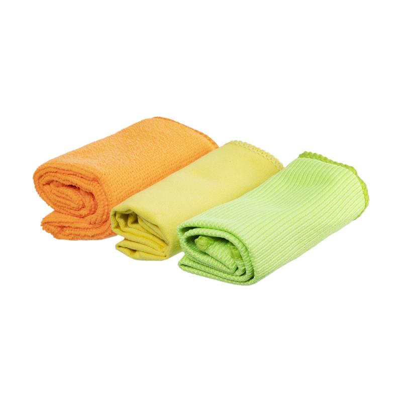 Тряпки для уборки, BonHome, 3 шт., 30х20 см, в ассортименте - купить ...