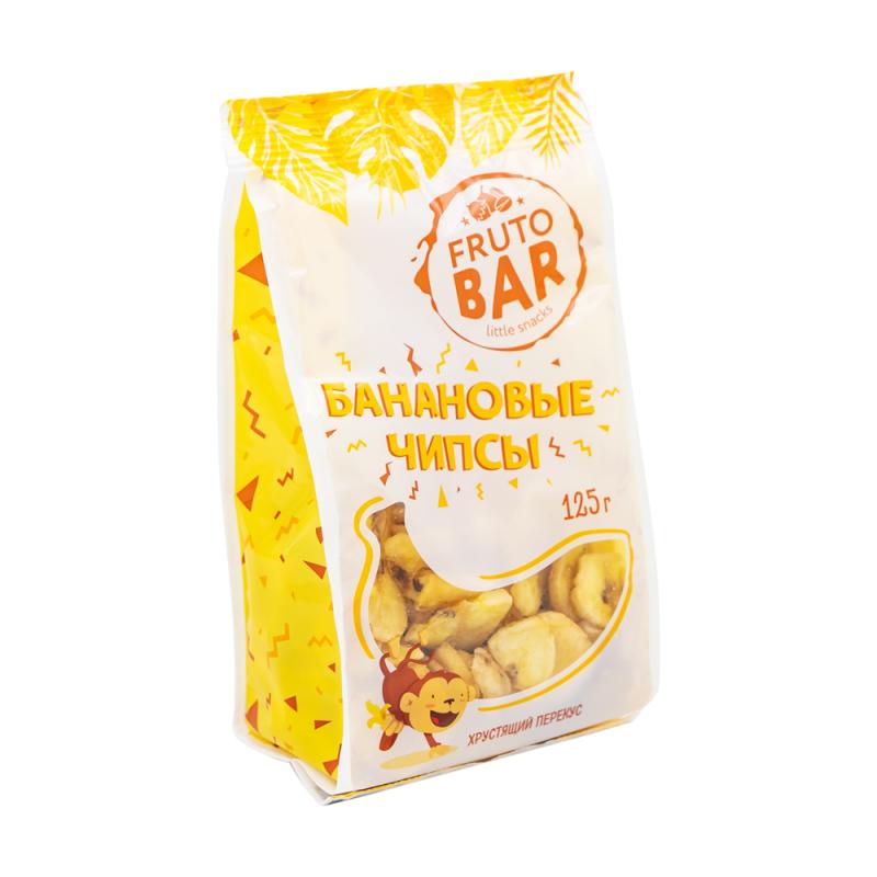 Банановые чипсы, FRUTO BAR, 125 г - купить в интернет-магазине Fix ...
