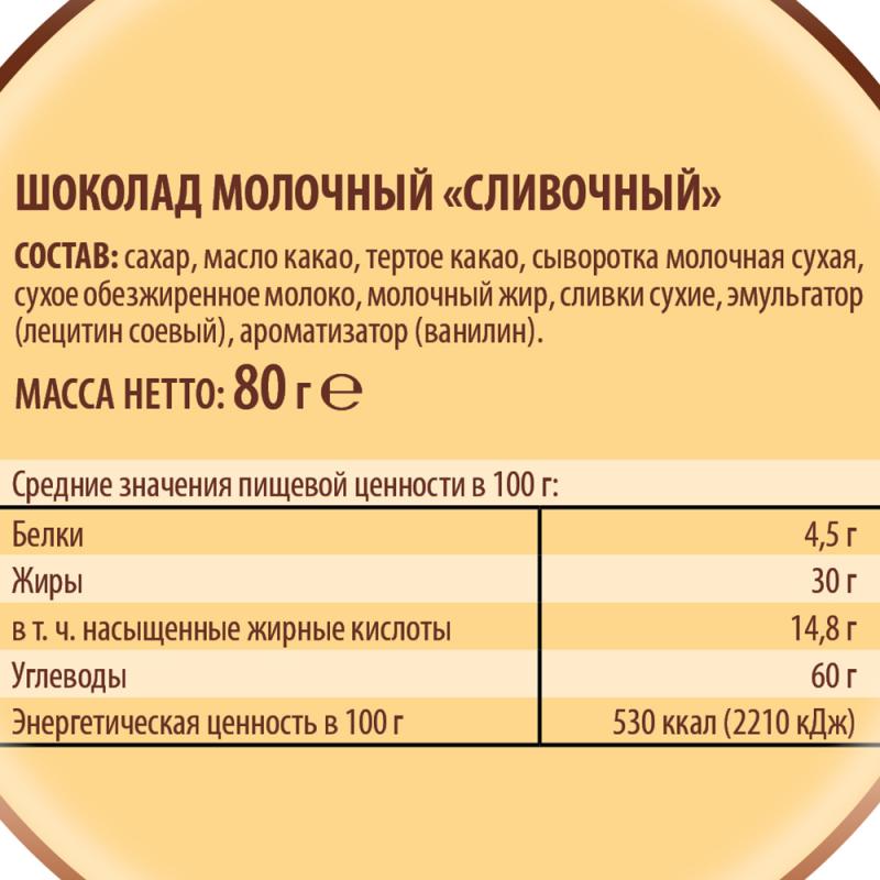 Молочный шоколад, Победа Вкуса, 80 г, в ассортименте - купить в ...