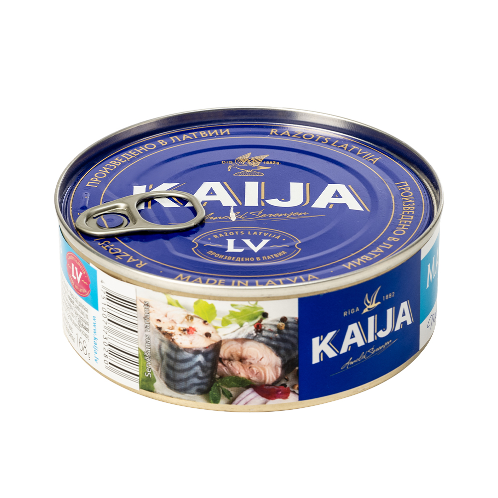 Макрель в собственном соку Kaija, 240 г - купить в интернет-магазине ...