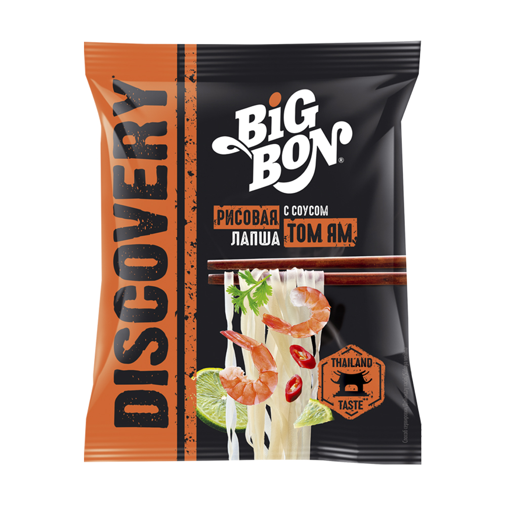 Рисовая лапша, BIG BON, 65 г, в ассортименте - купить в интернет ...
