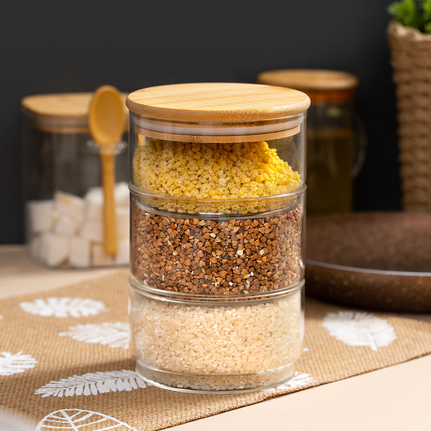 Банка, O`Kitchen, 1,1 л - купить в интернет-магазине Fix Price в г. Москва