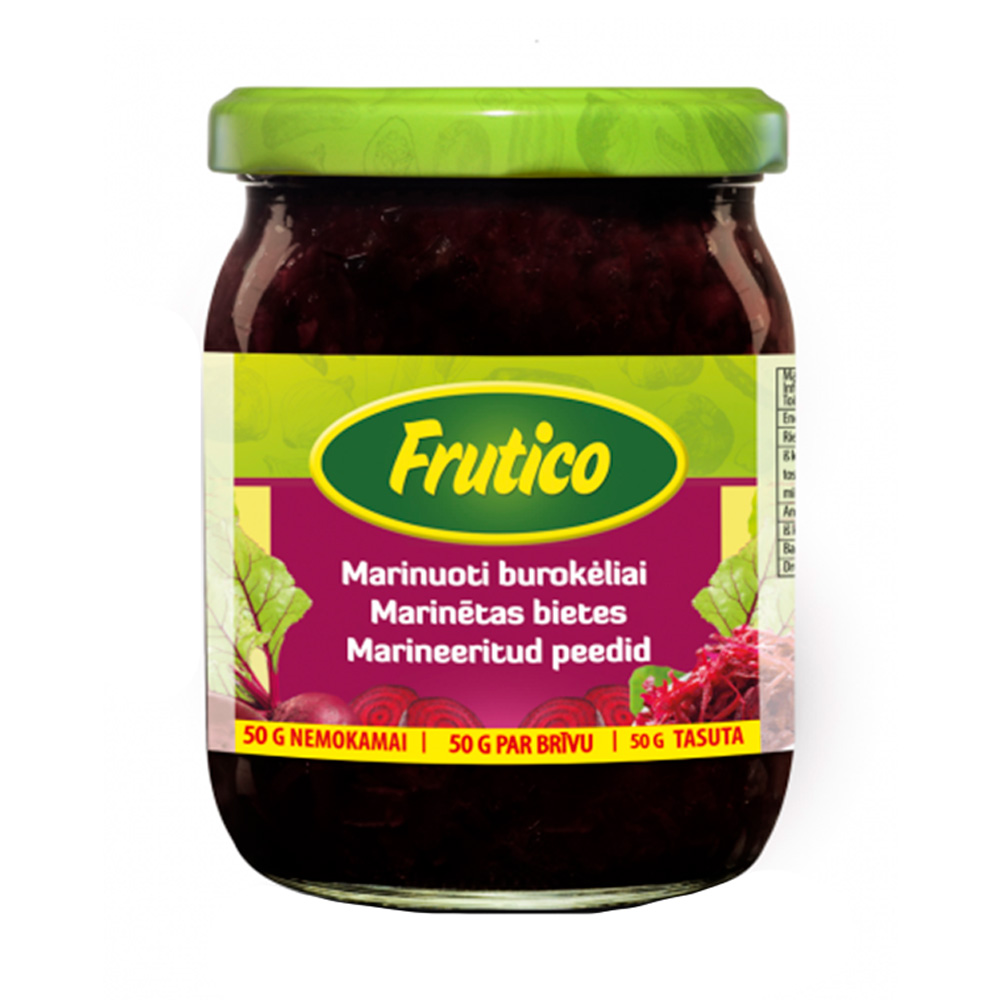 Маринованная свекла FRUTICO, 500 г - купить в интернет-магазине Fix ...