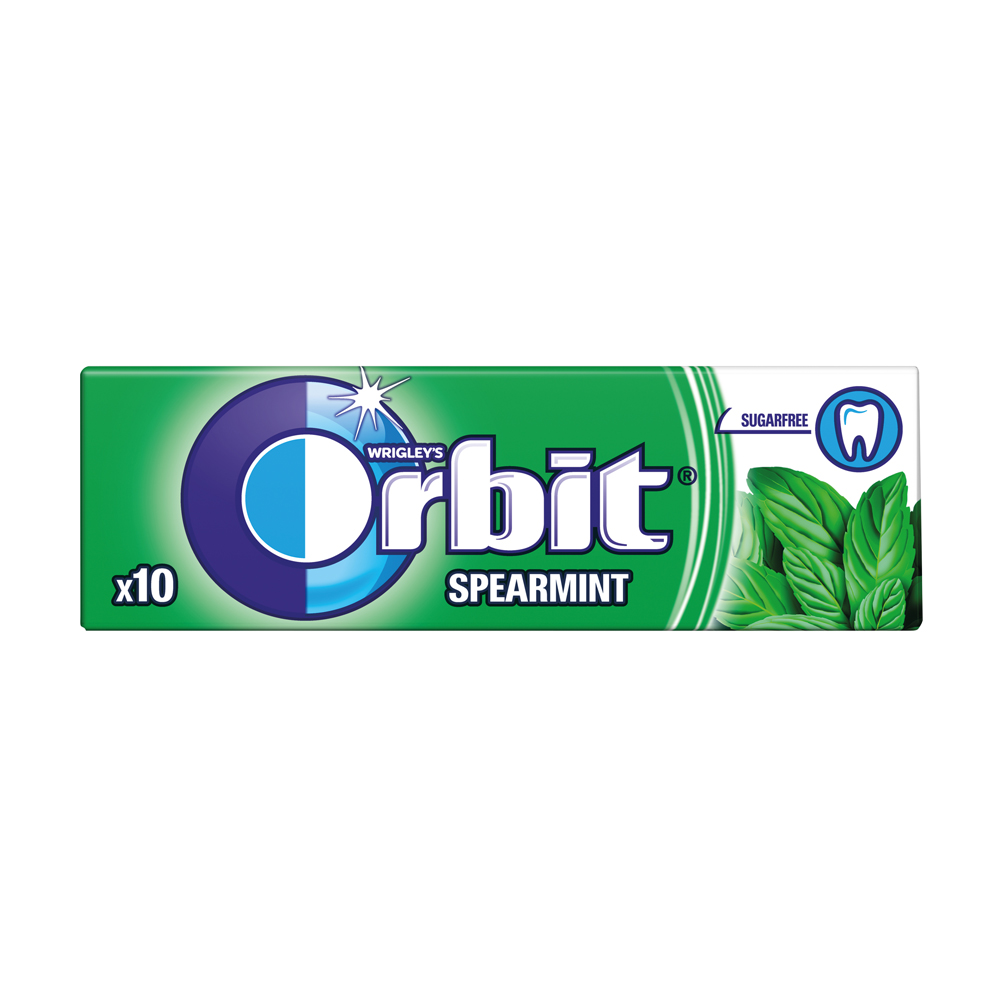 Жевательная резинка Spearmint, Orbit, 14 г - купить в интернет-магазине ...