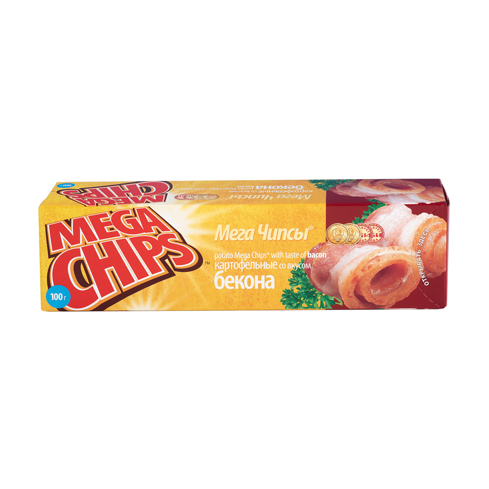 Мегачипсы картофельные, Megachips, 100 г, в ассортименте - купить в ...