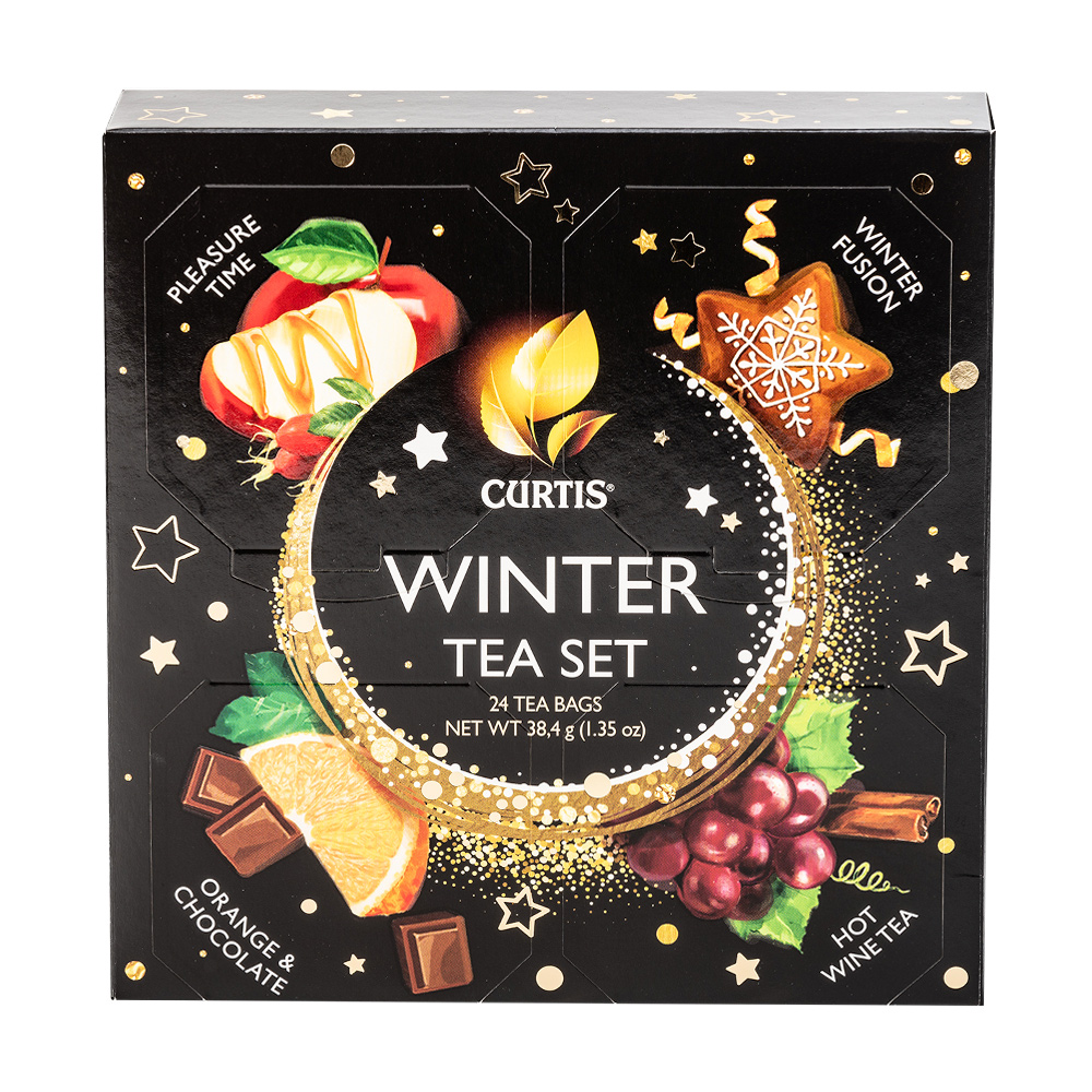 Чай Winter tea set, Curtis, ассорти, 38,4 г - купить в интернет ...