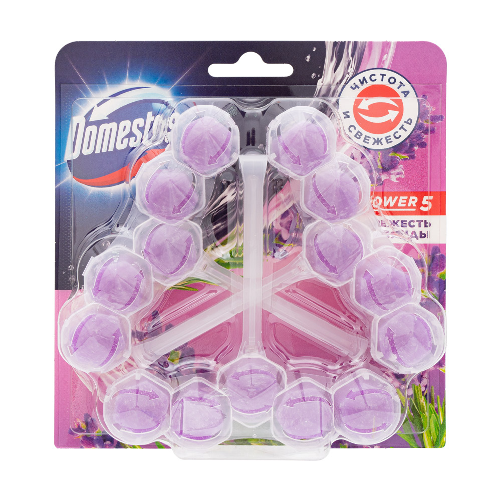Блок для очищения унитаза, Domestos, 3х50 г - купить в интернет ...