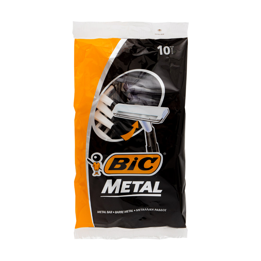 Бритва "Metal", BIC, 10 шт. - купить в интернет-магазине Fix Price в г ...