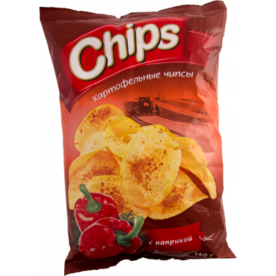 Чипсы Chips Паприка, 140 г - купить в интернет-магазине Fix Price в г ...