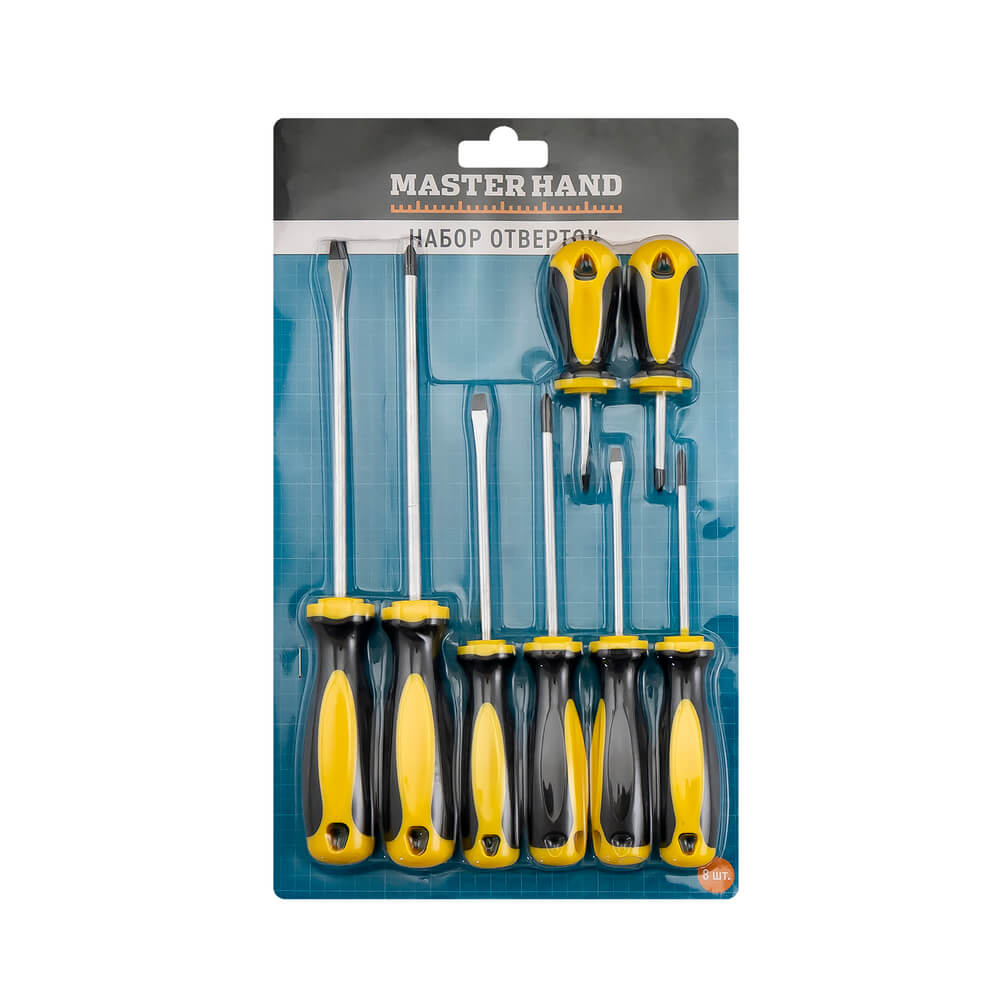 Набор отверток, Master Hand, 8 шт. - купить в интернет-магазине Fix ...