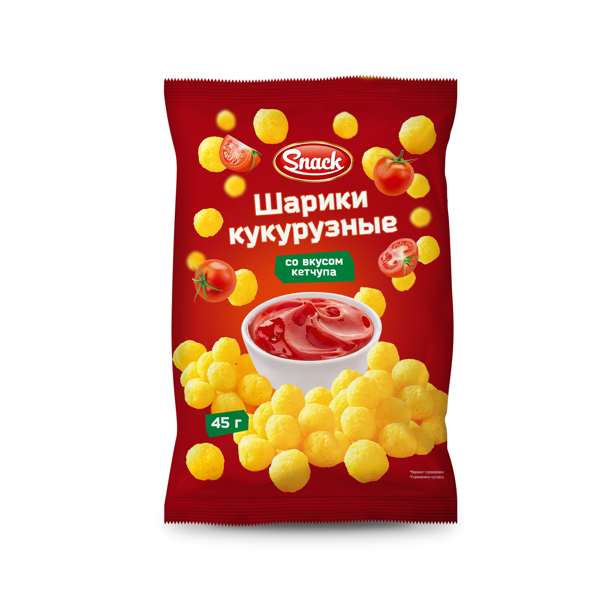 Кукурузные шарики, Snack, 45 г, в ассортименте - купить в интернет ...