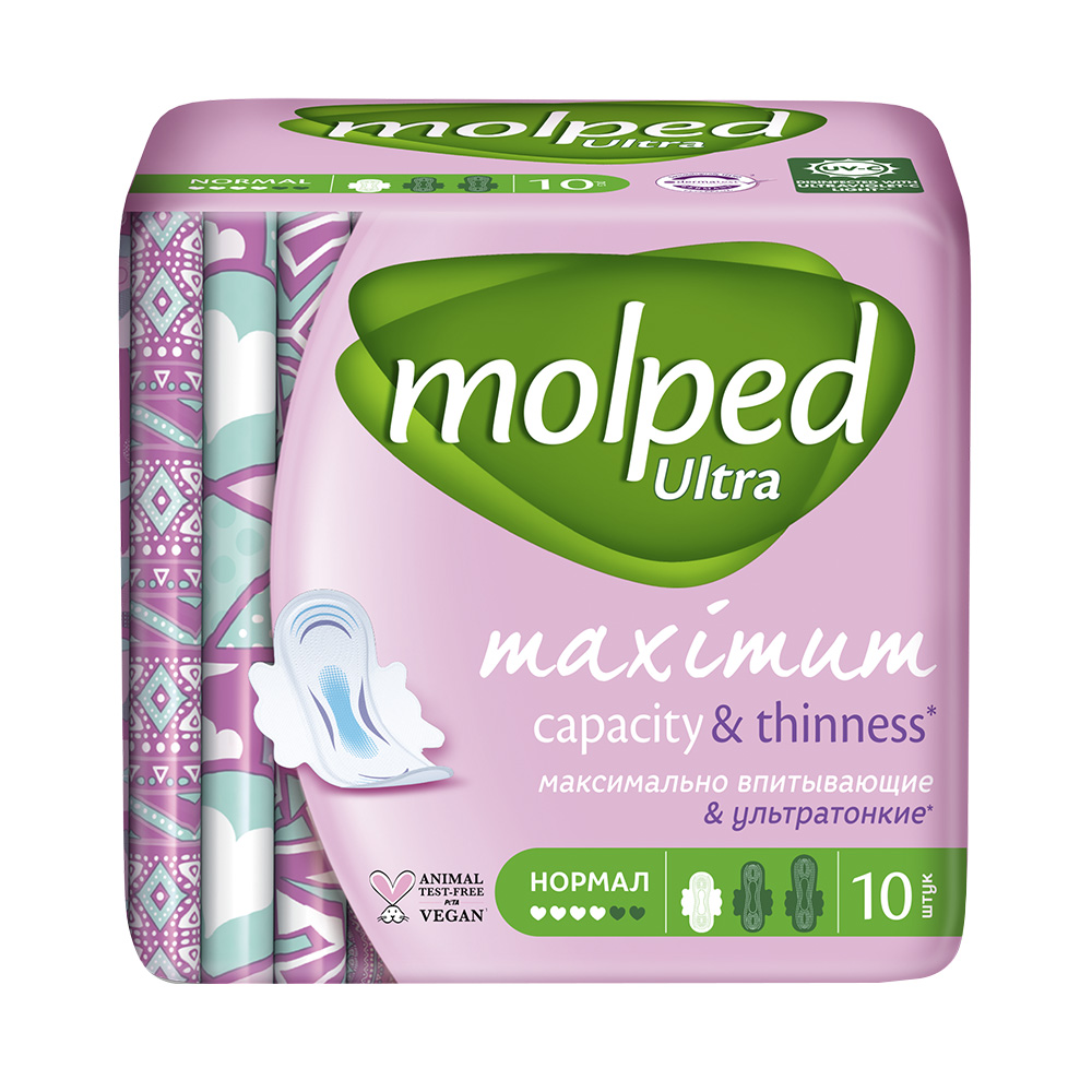 Прокладки, Molped, нормал, 10 шт. - купить в интернет-магазине Fix ...