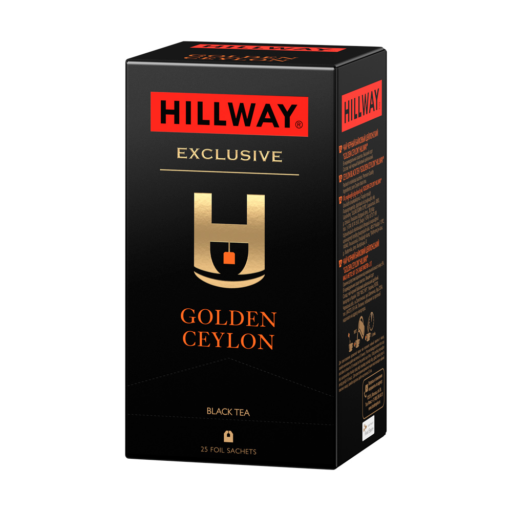 Чай черный, HILLWAY, 25 пакетиков - купить через интернет-витрину Fix ...