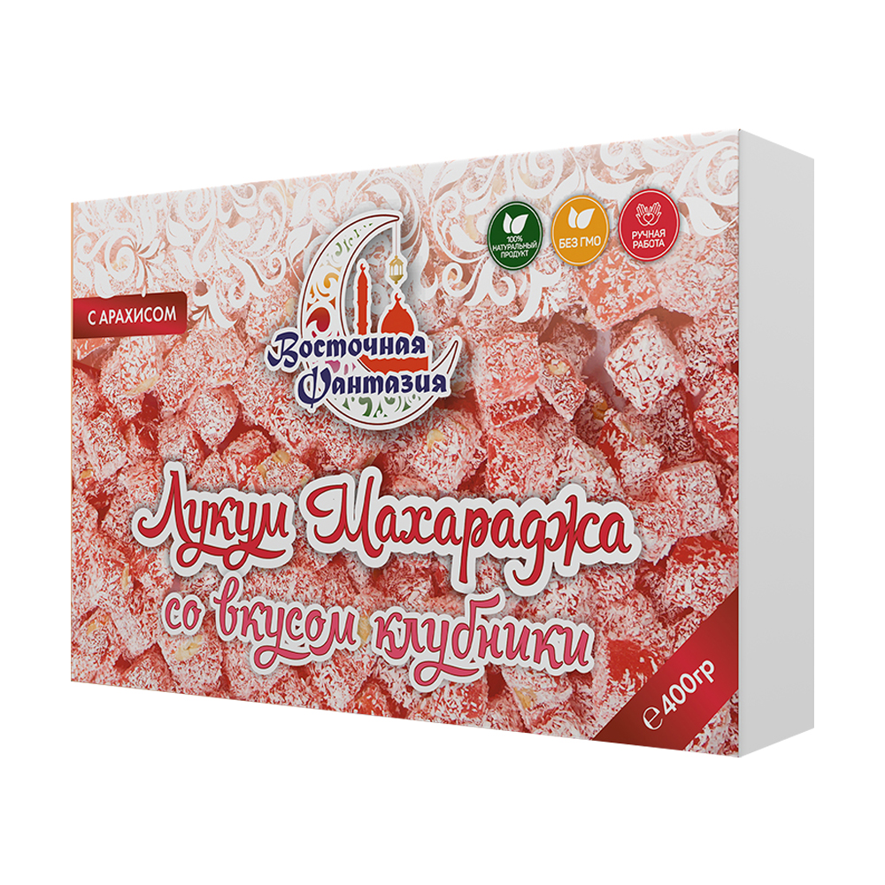 Лукум "Махараджа", Восточная Фантазия, 400 г, в ассортименте - купить в ...